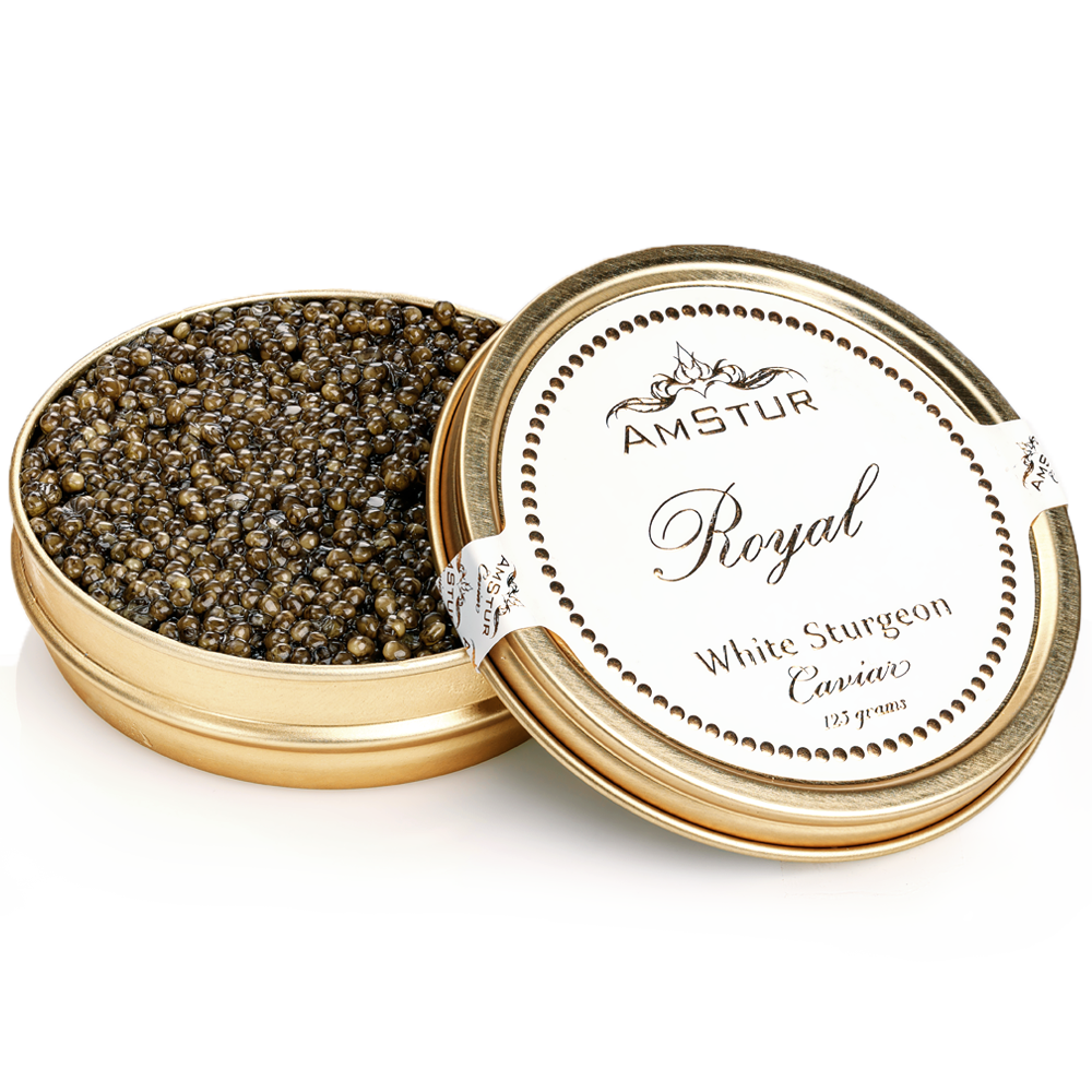 AmStur Royal Grade White Sturgeon Caviar